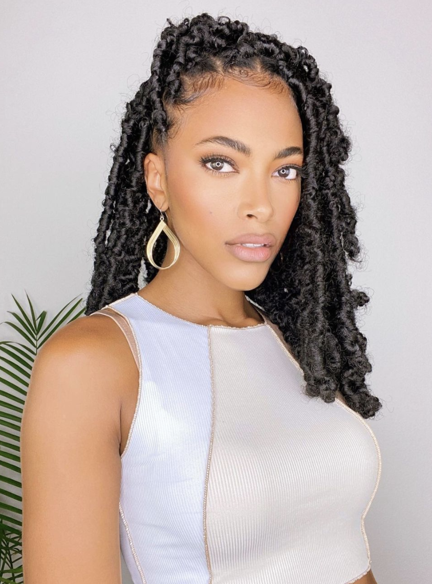 Trending Now: Short Butterfly Locs